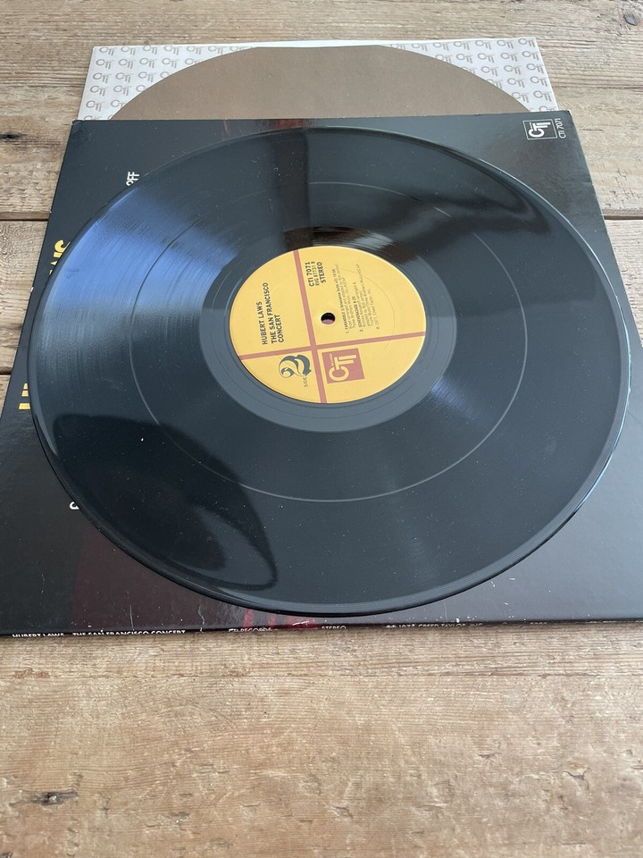 Hubert Laws: The San Francisco Concert vinyl LP VG+ 1977 CTI Records ...
