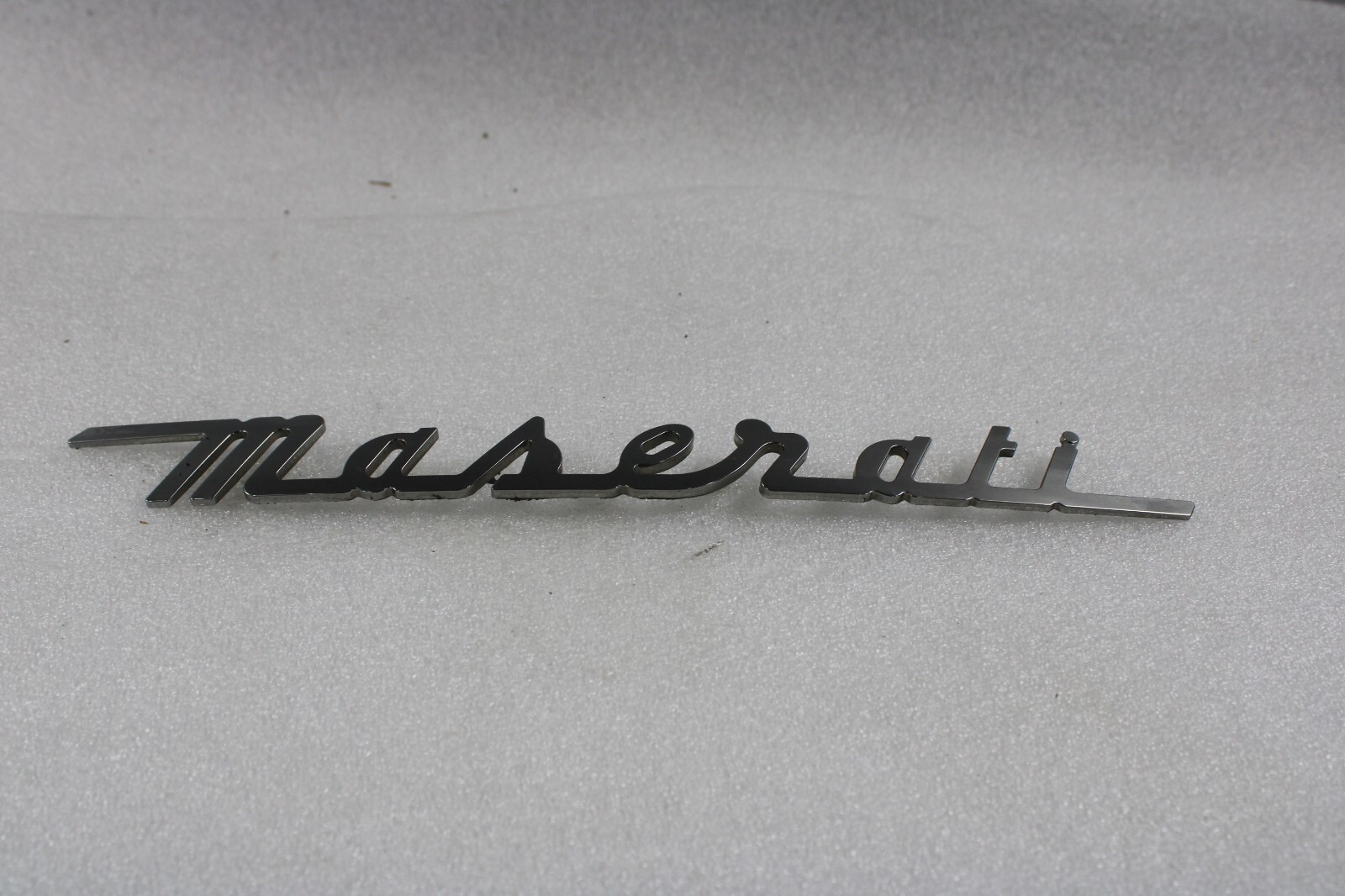 Maserati Ghibli, "Maserati" Script Emblem, Used | eBay