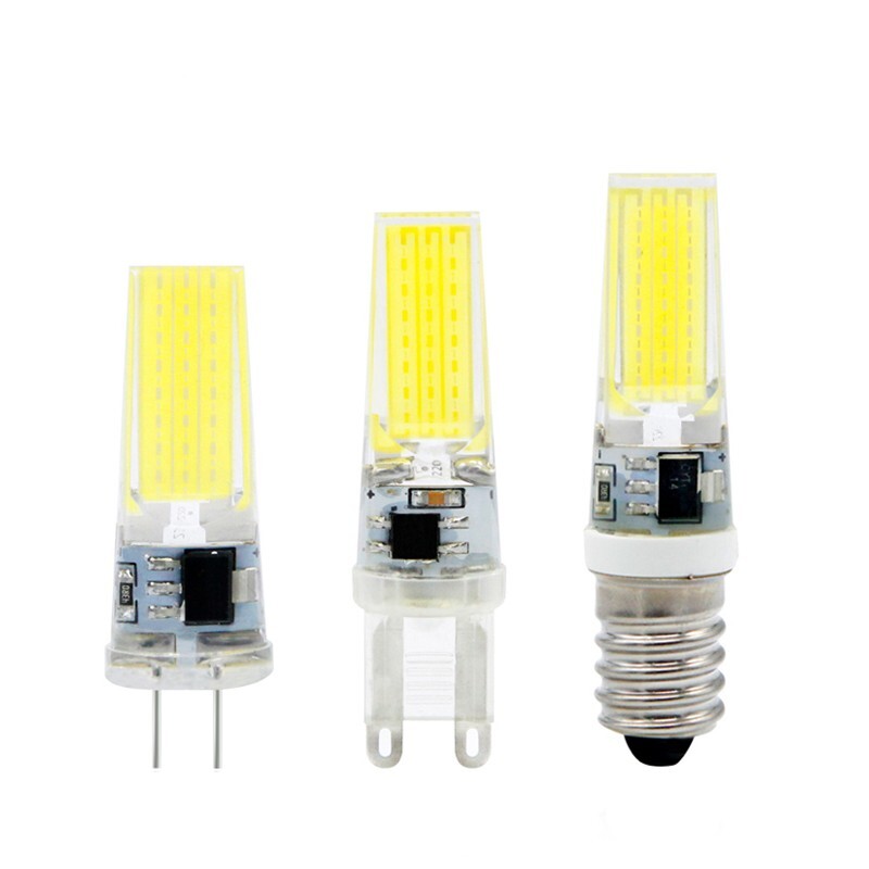 Dimmable 9W COB LED Bulb 220V G4/G9/E14 Long Lifespan and Easy ...