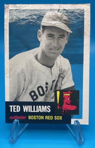 1991 Topps Archives The Ultimate 1953 Set - #319 Ted Williams - Poor ...