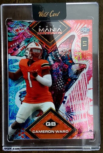 2024 Wild Card Auto Mania Cameron Ward 1/1 | eBay