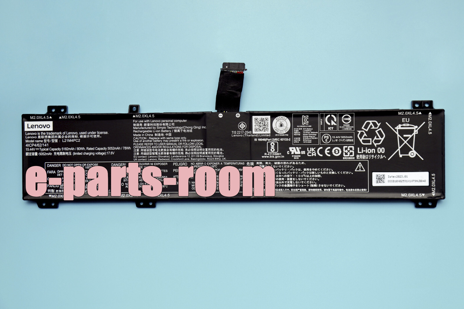 New Genuine L21M4PC2 Battery for Lenovo Legion Y7000P R7000P Y9000P ...