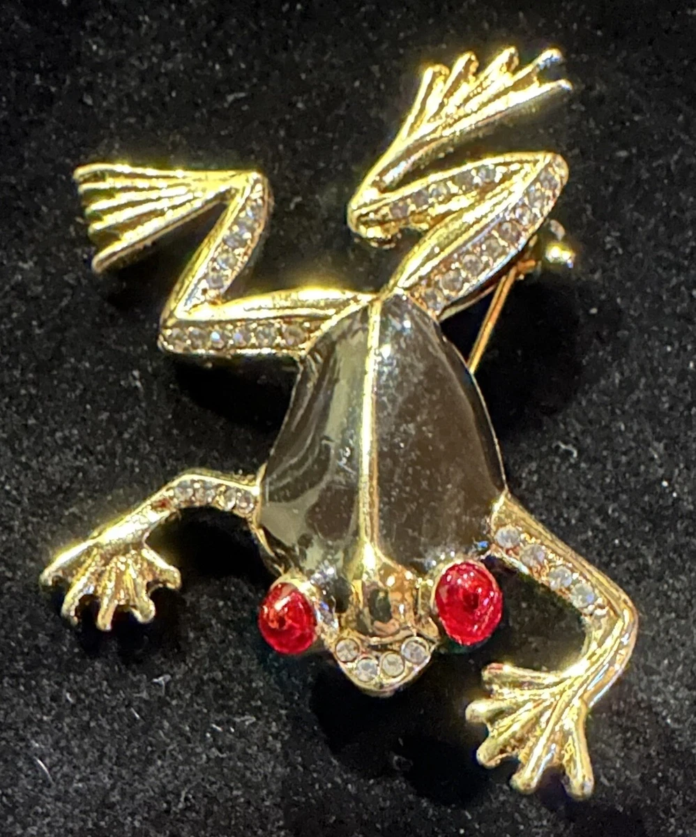Black Frog Pin