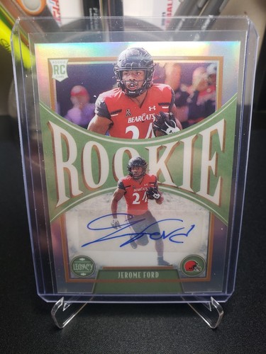 2022 Panini Legacy Jerome Ford Rookie Auto Silver #194 | eBay