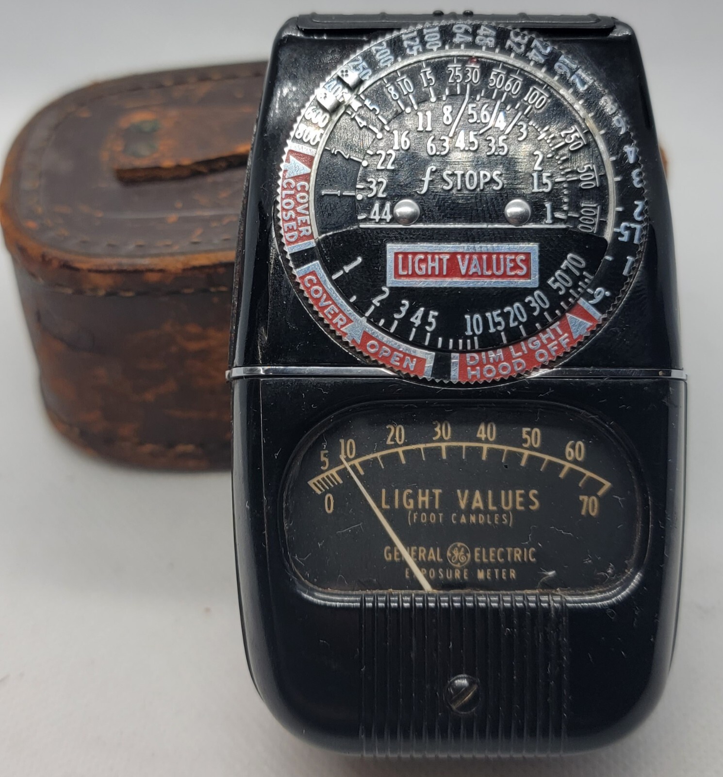 vintage general electric light exposure meter film plates model 8DW58Y1 ...