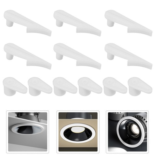 12 Pcs Light Cover Clips Fixture Parts Ceiling Lampshade Accessories ...