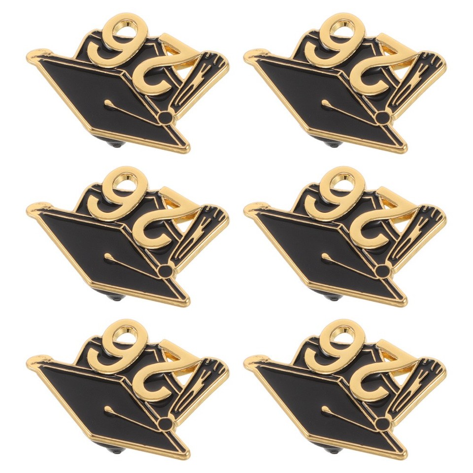 12pcs Graduation Pins: 2026 Graduation Cap Brooch Lapel Badges for ...