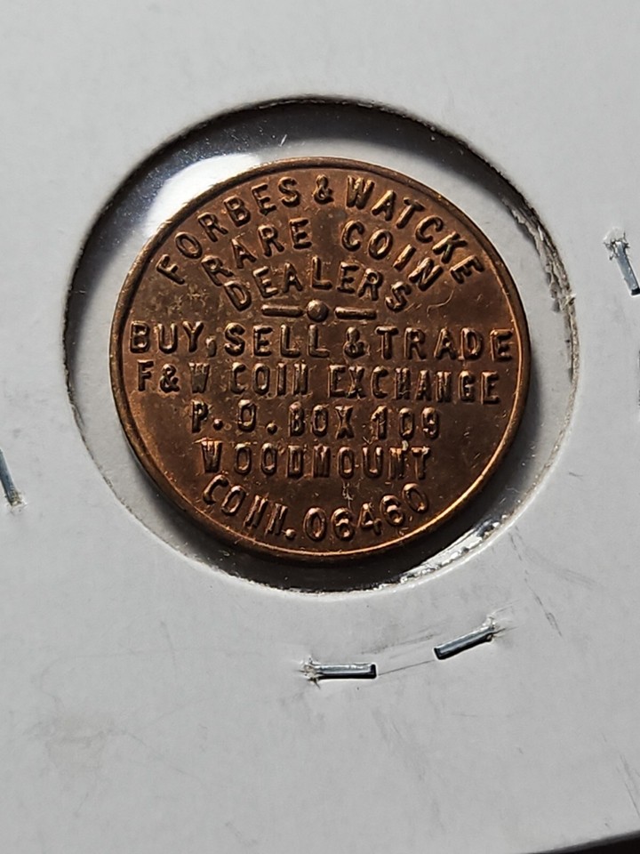 UNITED STATES BICENTENNIAL COLONIAL STAMP & COIN CO. TOKEN! (M.T.#0154 ...