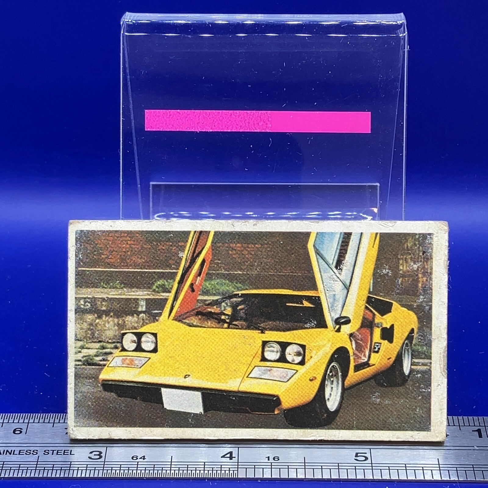 Lamborghini Countach LP400 Supercar Menko Card Vintage Japanese #554 | eBay