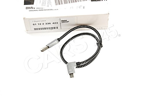 Genuine BMW E60 E60N E61 E61N E63 Micro USB Adapter for BMW OEM ...