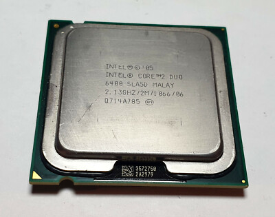 Intel Core 2 Duo E6400 2.133 GHz 2.13GHZ/2M/1066, SLA5D Socket 775 | eBay