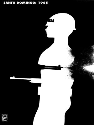 4515.OSPAAAL.soldier being shot.santo domingo.POSTER.decor Home Office ...