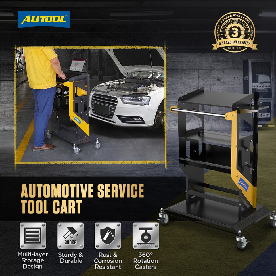Automotive Diagnostic Tool Chest Cabinet Workshop Mechanics Rolling ...