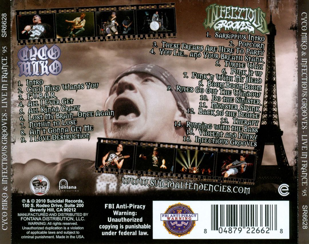 CYCO MIKO/INFECTIOUS GROOVES/CYCO MYKO - FUNK IT UP & PUNK IT UP: LIVE ...