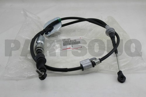 3382060070 Genuine Toyota CABLE ASSY, TRANSMISSION CONTROL 33820-60070 ...