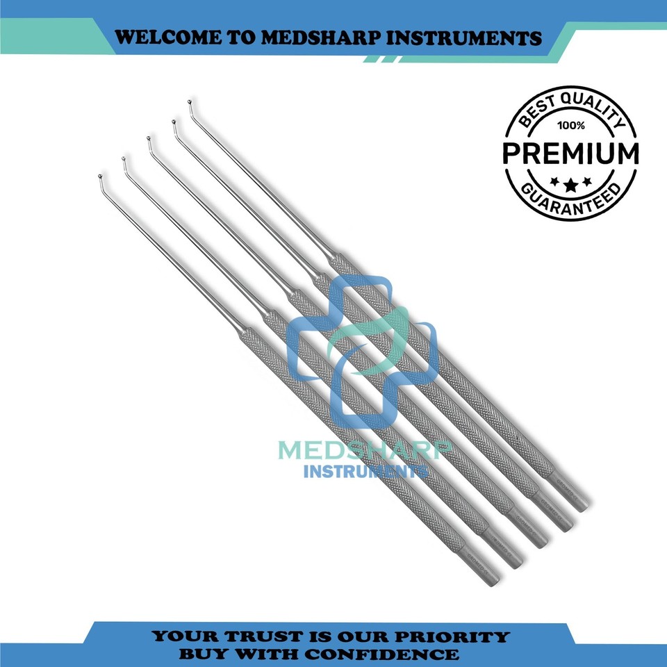 Micro Antrum Ball Probe 45° Fine Round Tip ENT Neuro Surgery 6.5 ...