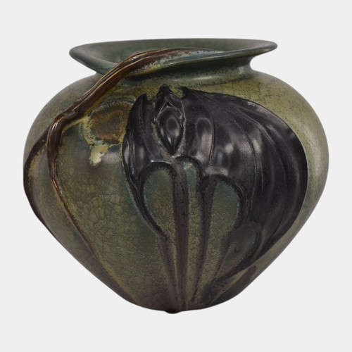Ephraim Faience 2010 Experimental Hand Made Pottery Green Bat Vase | eBay