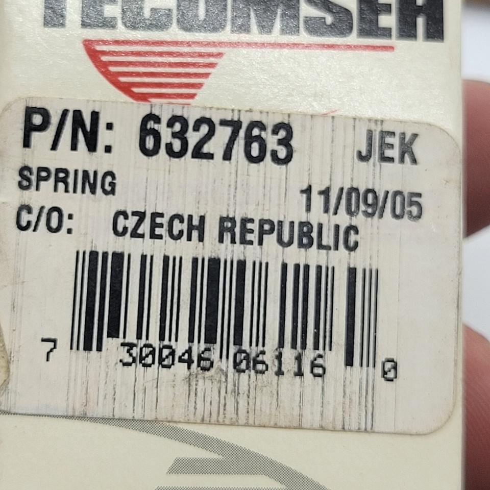 Tecumseh 632763 Throttle Return Spring 632767 640135 640135A 640144 ...