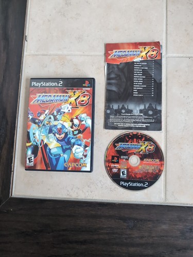 Mega Man X8 (Sony PlayStation 2, 2004) PS2 CIB Complete In Box w ...