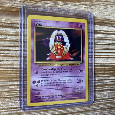 Base Set Jynx 31/102 Pokemon Card 1999 WOTC Unlimited Vintage WOTC Near ...