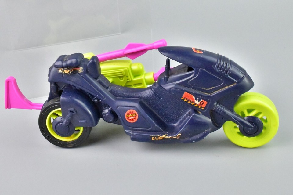 GI Joe Ninja Lightning Vehicle Motorcycle Complete 1993 Vintage 3.75 ...
