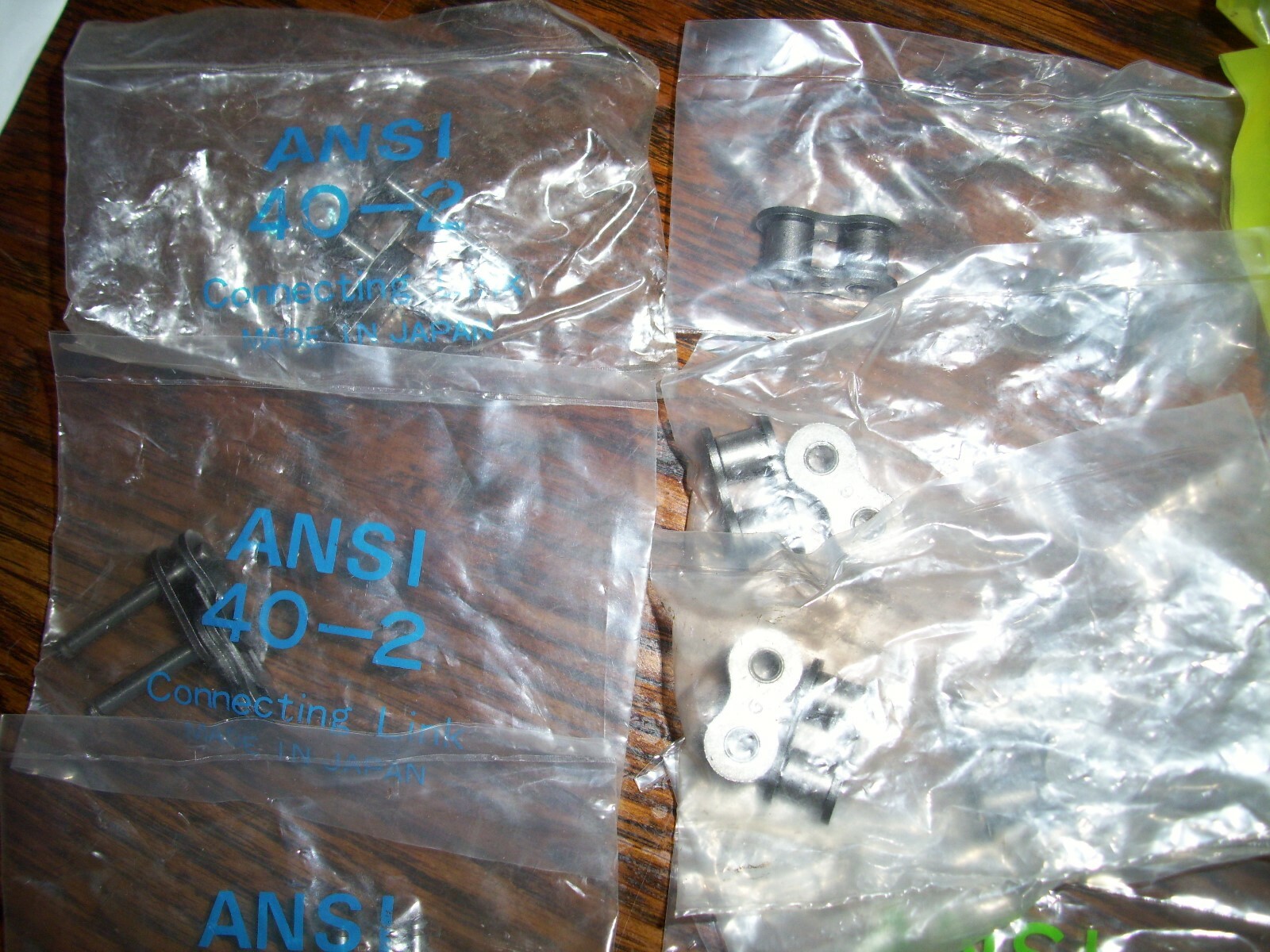 tsubaki and ansi master links and offset links assorted sizes #40,50,60 ...
