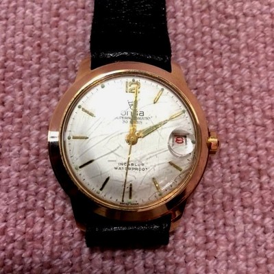 Onsa Wristwatch Super Automatic 30 jewel (rubis) 10 Mikon Gold Plated ...