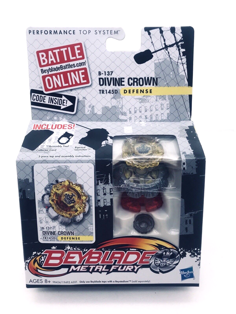 Beyblade Metal Fury Hell Crown Metal Fusion 4D System BB116C Hell