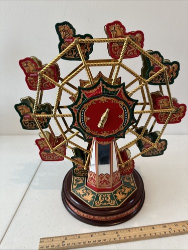 COCA COLA COLL. ED.WIND-UP MUSICAL FERRIS WHEEL 1999 FRANKLIN MINT ...