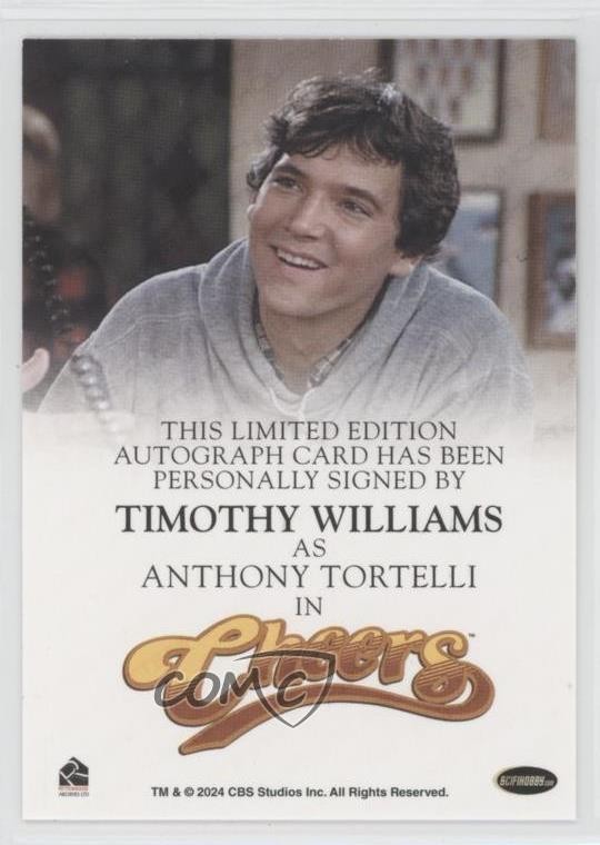 2025 Cheers Premiere Edition Timothy Williams as Anthony Tortelli Auto ...