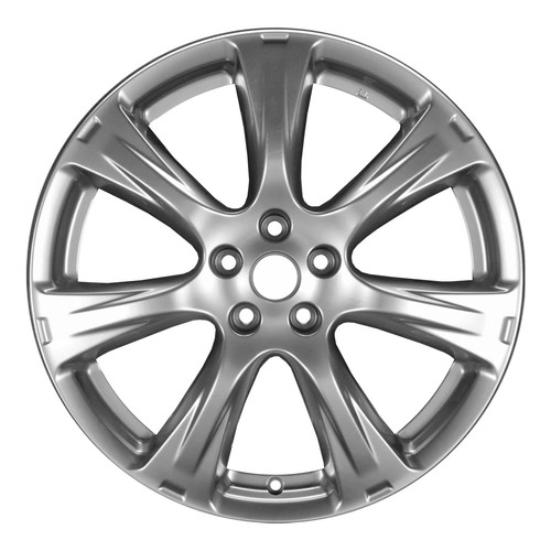 ALYNM011U77 - 7 I-Spoke Light Hyper Silver 20x7.5 Wheel Fits 12-14 ...
