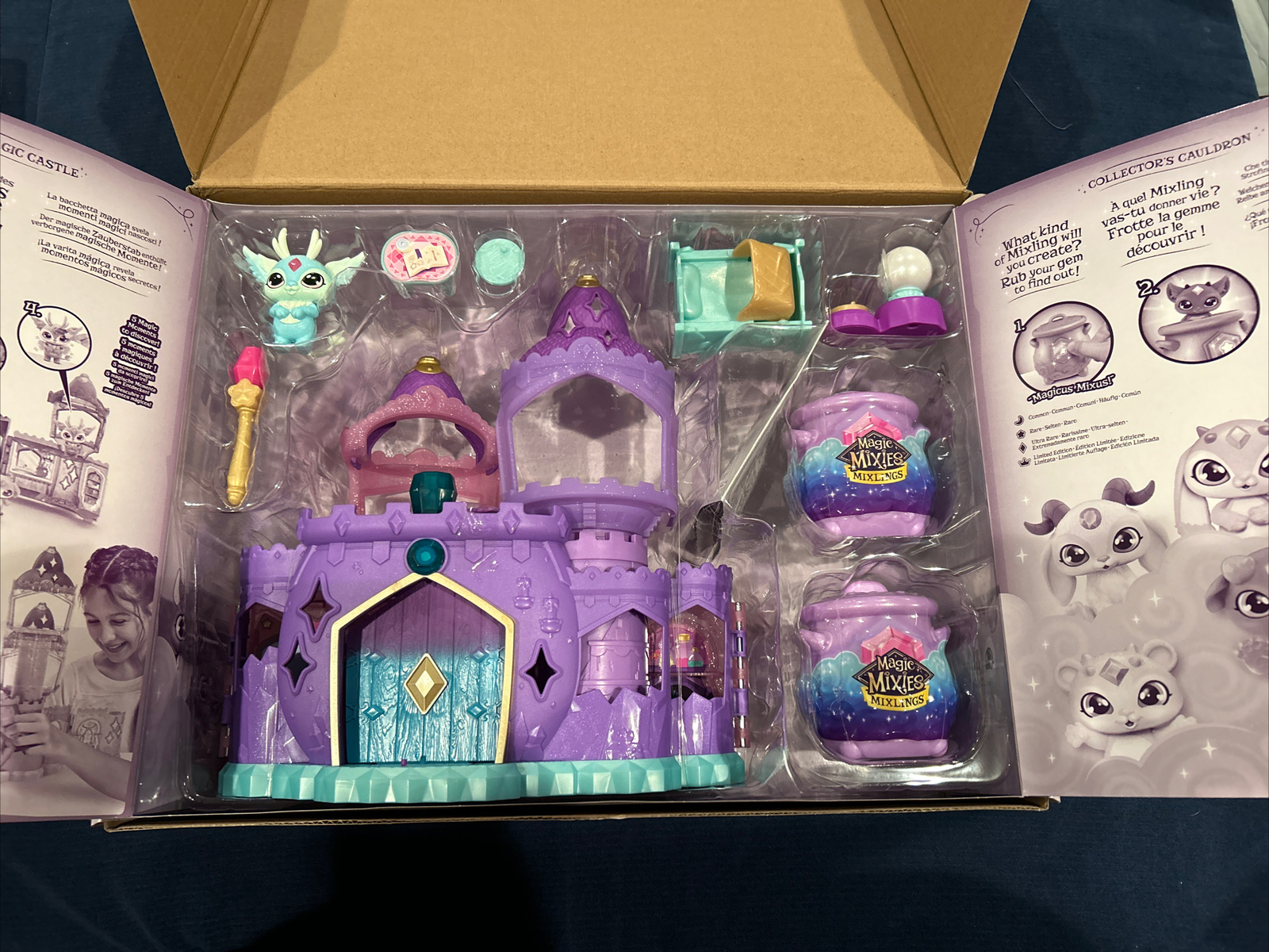 Magic Mixies Mixlings Castle Playset Super Pack Expanding Playset 5 ...