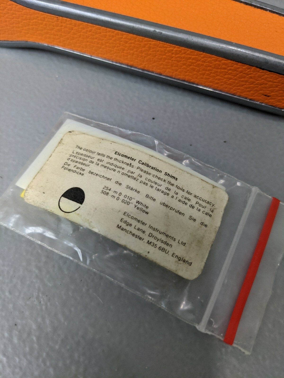 Vintage Elecometer Inst. Inspector Elcometer Thickness Gage England | eBay