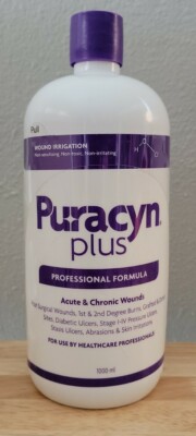 Puracyn Plus 1000 ml Professional Formula Twist Cap Wound Irrigation ...