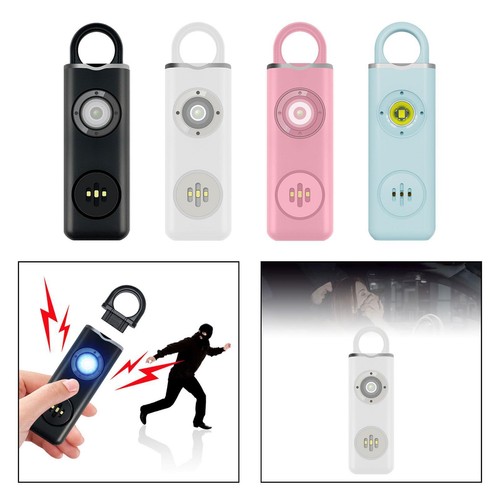 Personal Alarm, Emergency Alarm Light with Carabiner, LED Flashlight ...