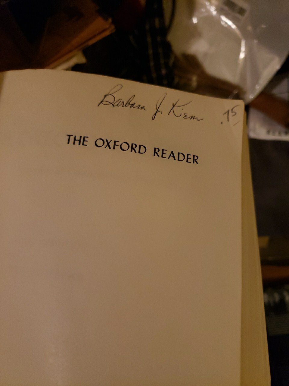Oxford Reader by Frank Kermode and Richard Poirier 1971 9780195013665| eBay