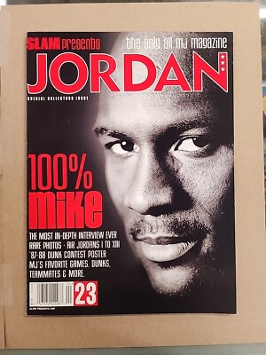 SLAM PRESENTS JORDAN MAGAZINE ISSUE #20 - 100% MIKE COVER. M4 | eBay