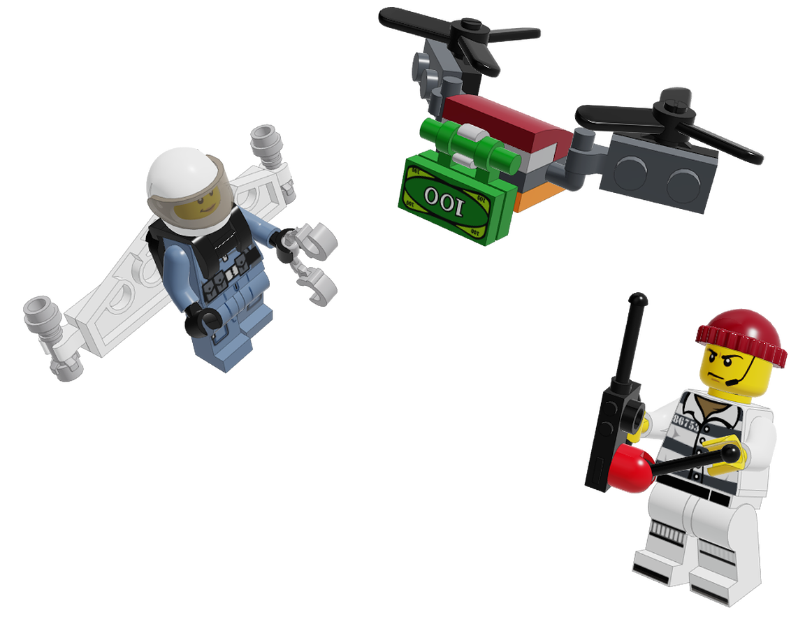 NEW Sky Police Jetpack Lego City 30362 Polybag RETIRED | eBay