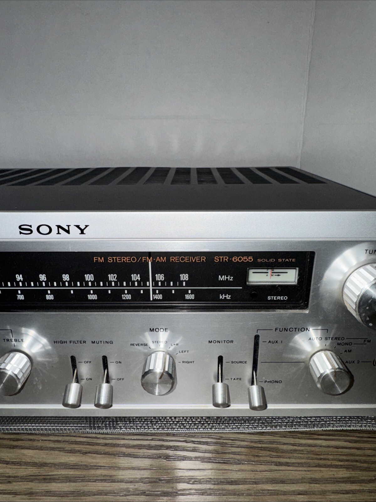 Sony FM Stereo/FM- AM Receiver Model:STR-6055 | eBay
