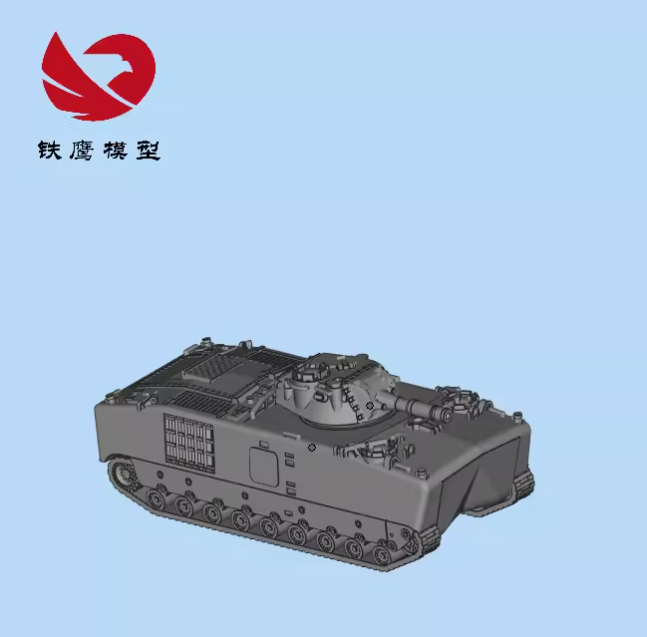 3D Printed 1/72 American Lvth6 Amphibious Fighting Vehicle Model Kit ...
