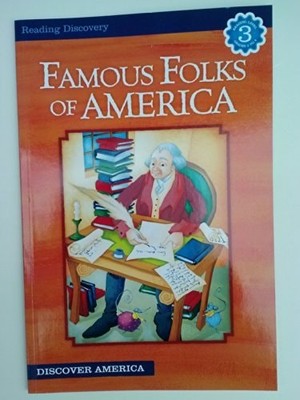 Famous Folks of America (Reading Discovery) Level 3 Grades 2 to 4 ...