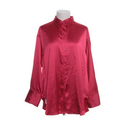 H&M, Hemd, Größe: M, Pink, Polyester, Einfarbig, Satin, Damen #SDH ...