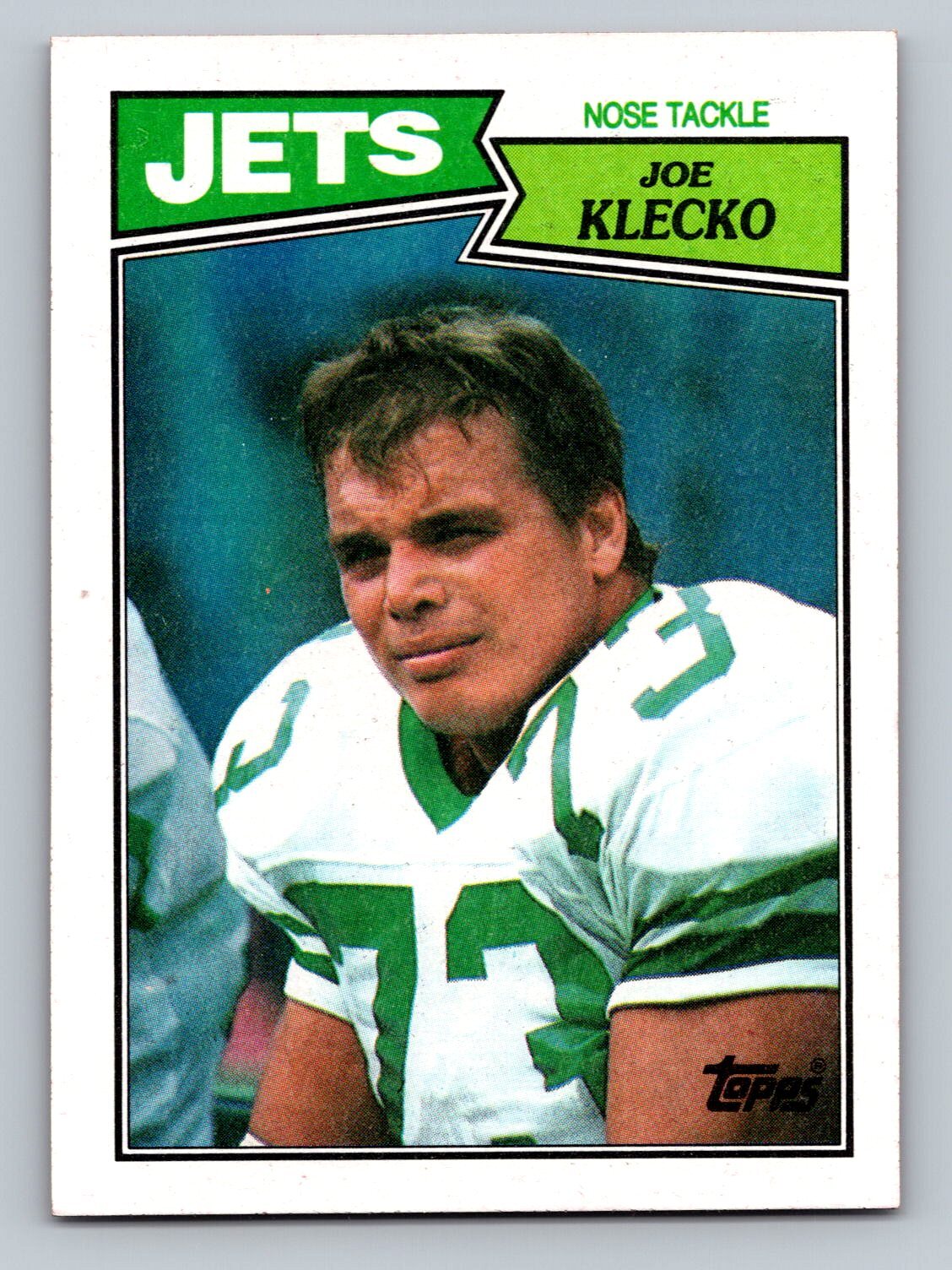 1987 Topps #136 Joe Klecko New York Jets | eBay