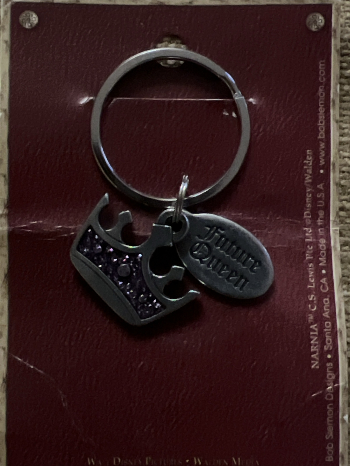 Chronicles Of Narnia Future Queen Aslan Shield Oath Pewter Keyring Set ...