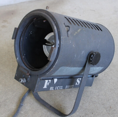 Vintage Kliegl Bros 3507 Stage & Studio Lighting Fixture NO Glass/Lens ...