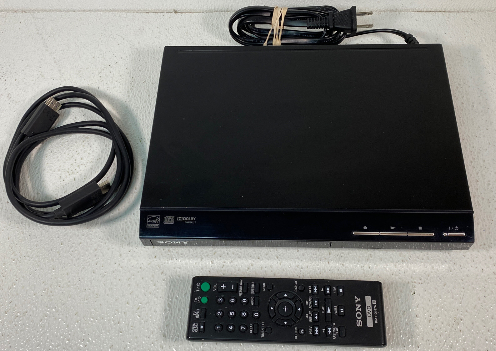 Sony 1080p Full HD Upscaling Multi-format DVD CD Player w/ HDMI Out ...