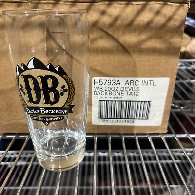 Devil's Backbone Beer Glass Pint Virginia Brewing Company 20oz | eBay