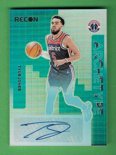 TYUS JONES 2023-24 PANINI RECON AUTOGRAPH AUTO CARD #AS-TYU NBA STAR ...
