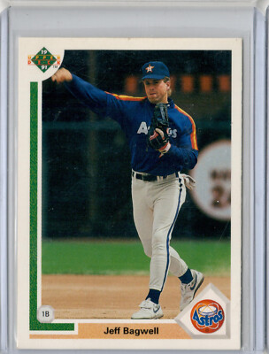 1991 Upper Deck Jeff Bagwell #755 Rookie RC HOF | eBay