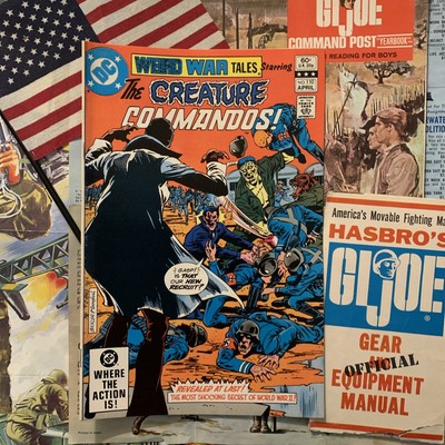 Weird War Tales #110 DC 1982 Creature Commandos 1st Appearance Dr ...